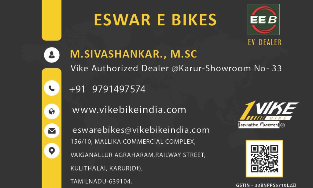 ESWAR E BIKES - VikeBike India Pvt Ltd